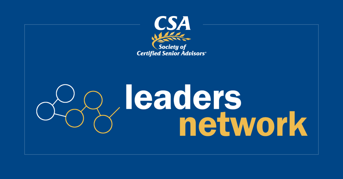 CSA Leaders Network - Main - Society of Certified Senior Advisors